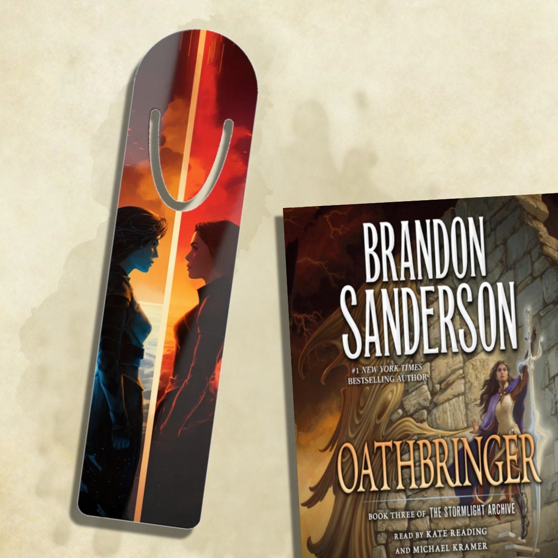 Stormlight Archive Aluminum Bookmark - Shallan and Veil ...