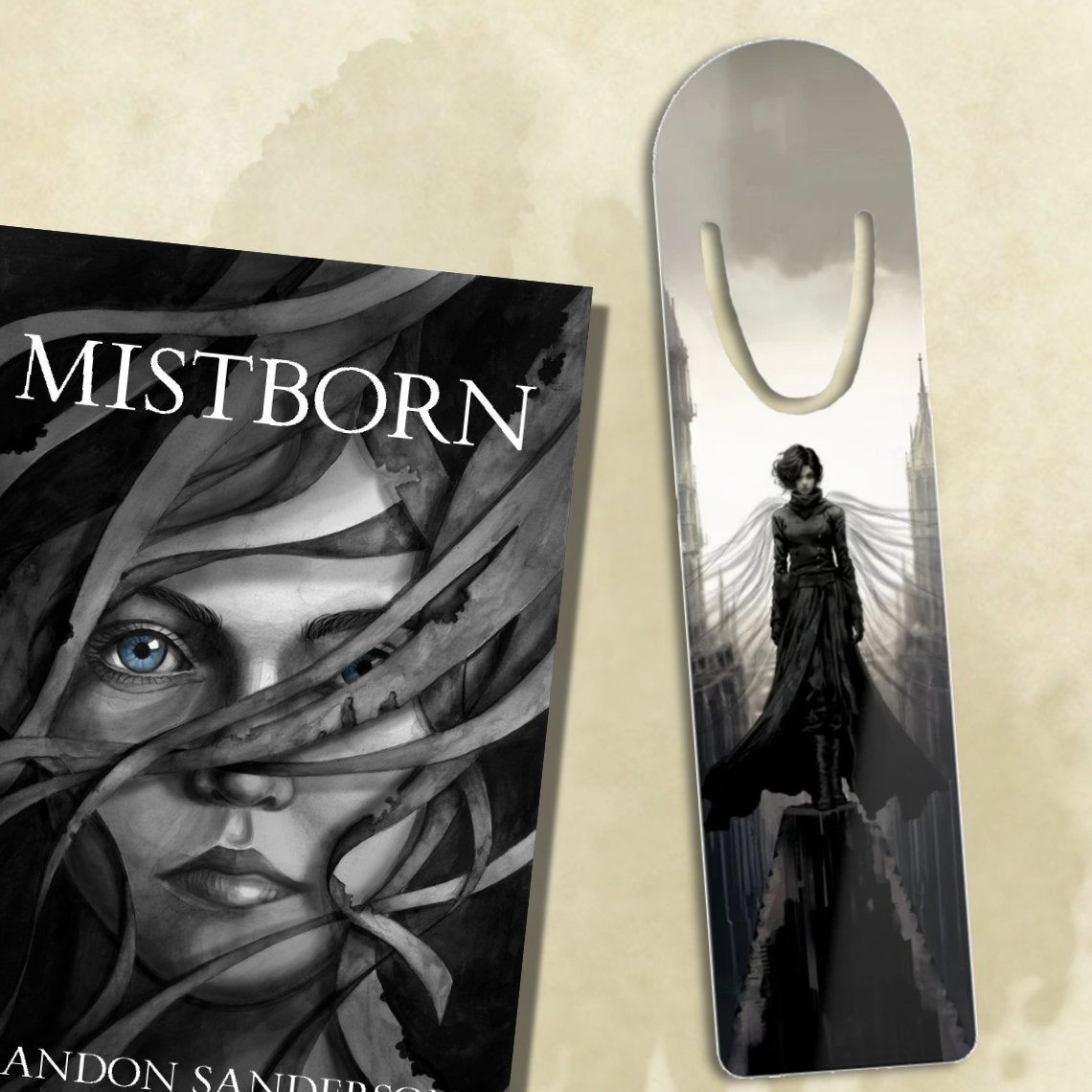 Mistborn Aluminum Bookmark - The Hero Of Ages – CosmereFanCreations