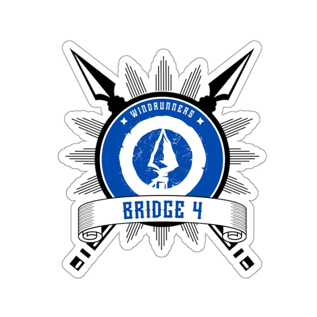 Bridge Four (Stormlight) Indoor Sticker – CosmereFanCreations