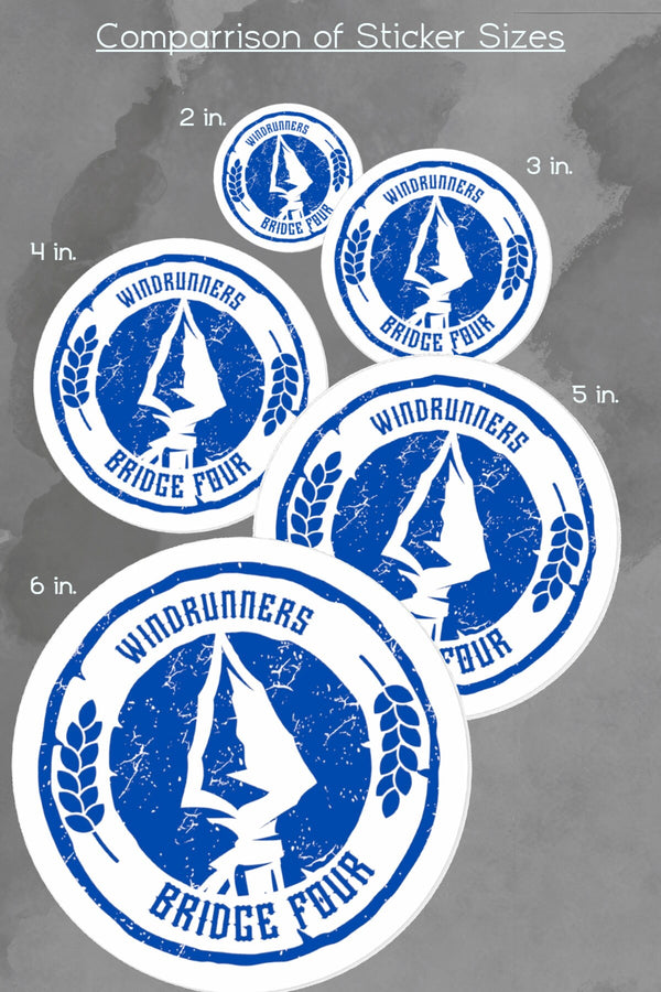 Bridge Four (Stormlight) Outdoor Sticker – CosmereFanCreations