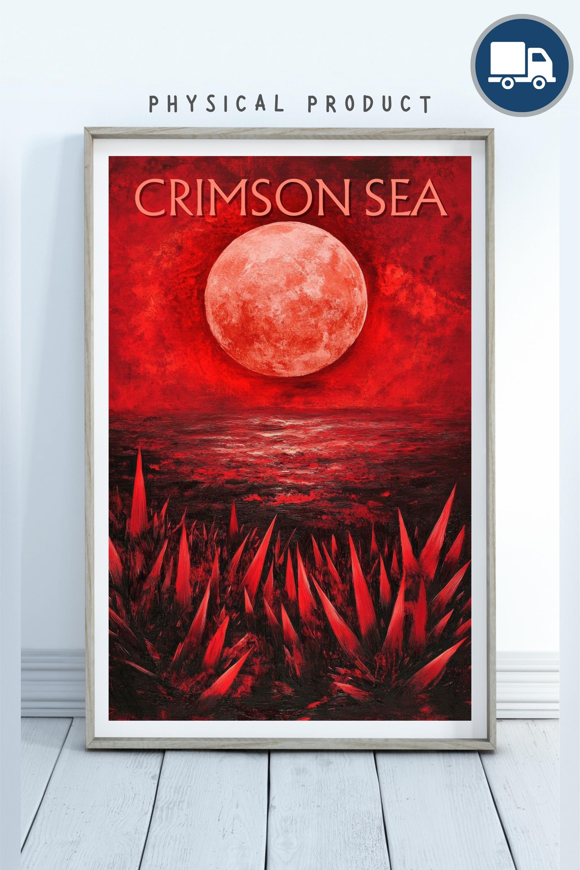 The Crimson Sea (Tress) Travel Poster – CosmereFanCreations