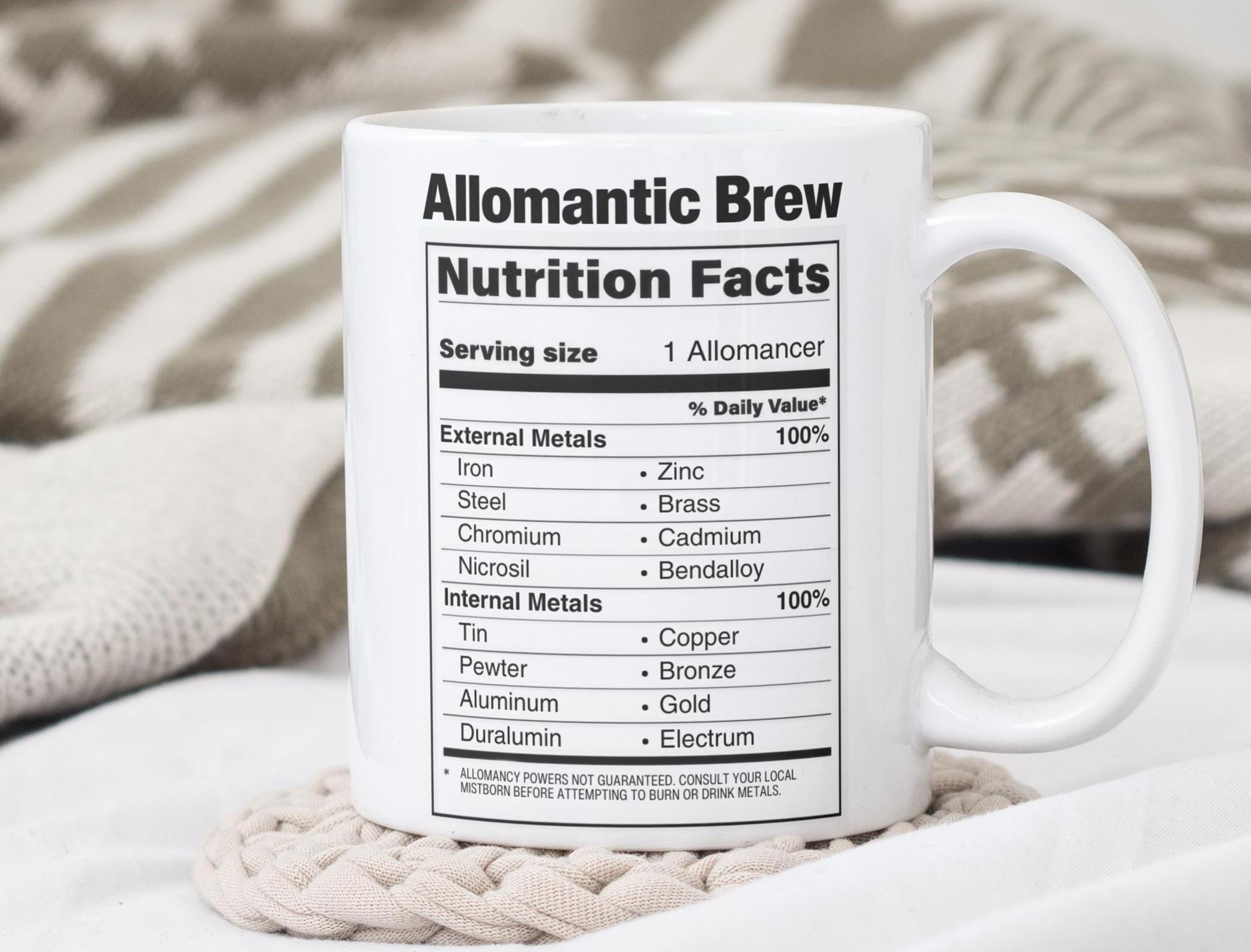 Allomantic Brew (Mistborn) 11 oz. Mug – CosmereFanCreations